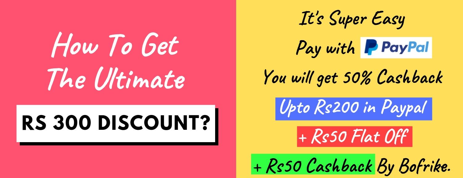 ultimate rs 300 off banner | Bofrike