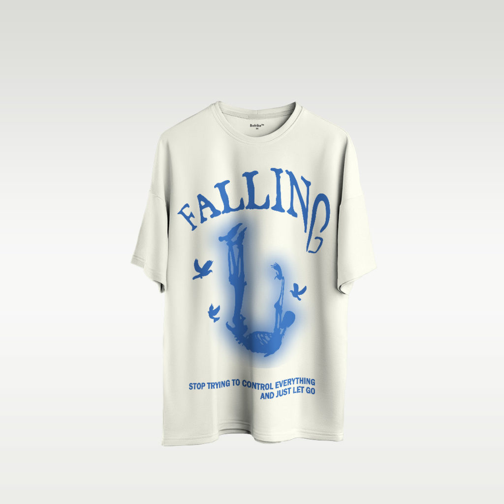 Falling Oversized T-Shirt | Bofrike