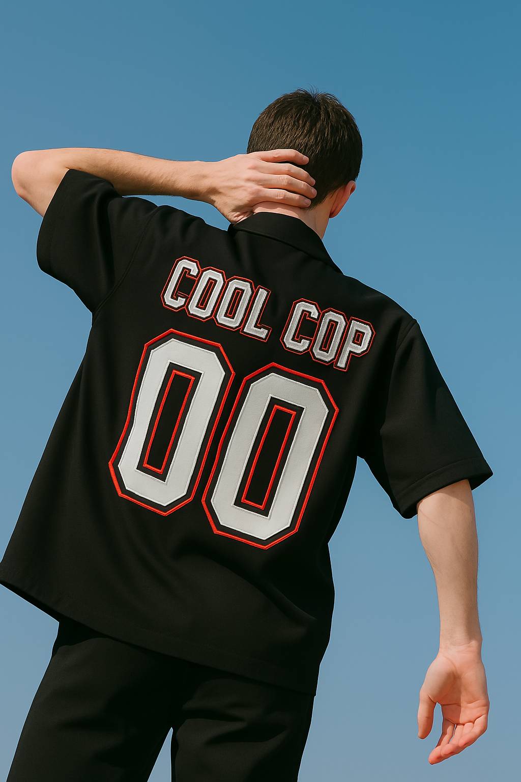 Cool Cop Bowling Shirt | Bofrike
